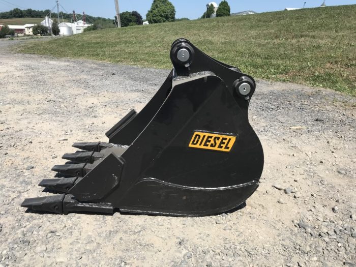 24" Bucket for 50CL Excavator - Diesel Equipment