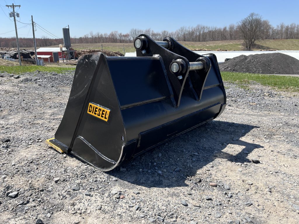48'' Ditch Cleaning Bucket for 80CL Excavator - Diesel Equipment