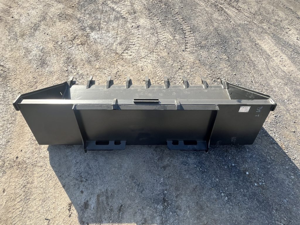 84" Heavy Duty Low Profile Skid Steer Tooth Bucket - Diesel Equipment